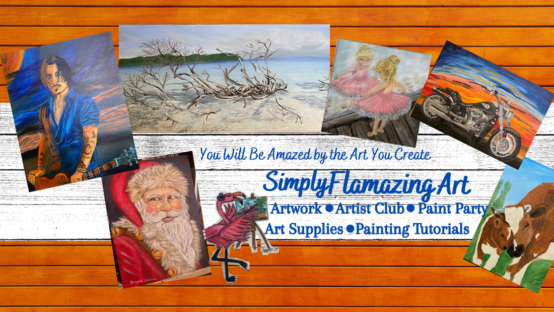 Simply Flamazing Art - Original Art, Art Supplies, and E-Pattern Packs